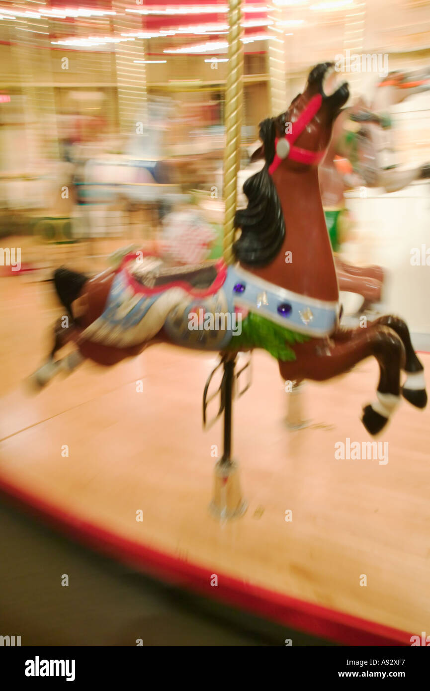 Burnaby Heritage Village Carousel British Columbia Canada Stock Photo ...
