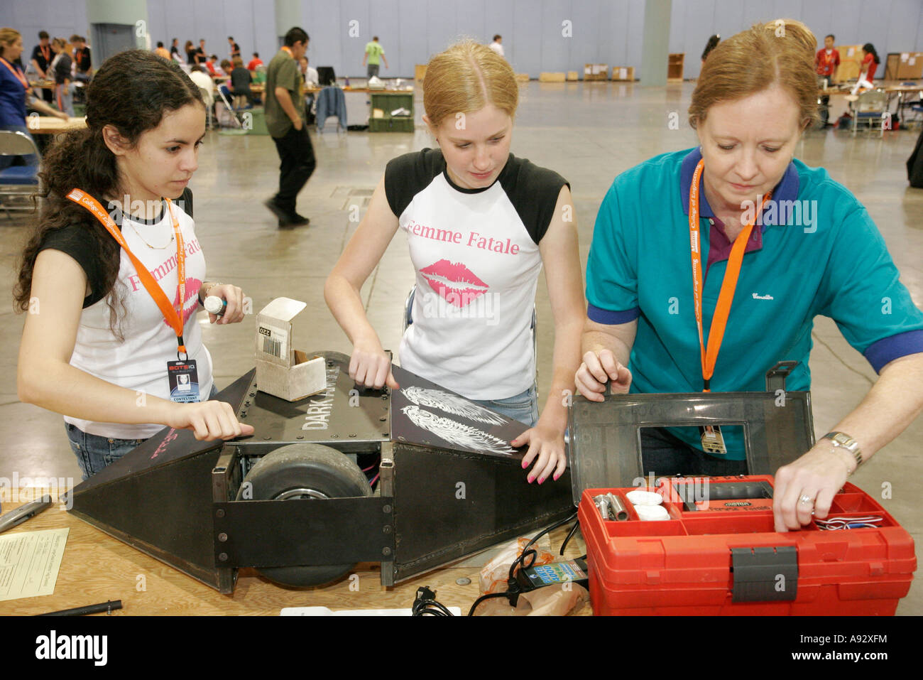 Miami Beach Florida,Convention Center,centre,National Robotics ...