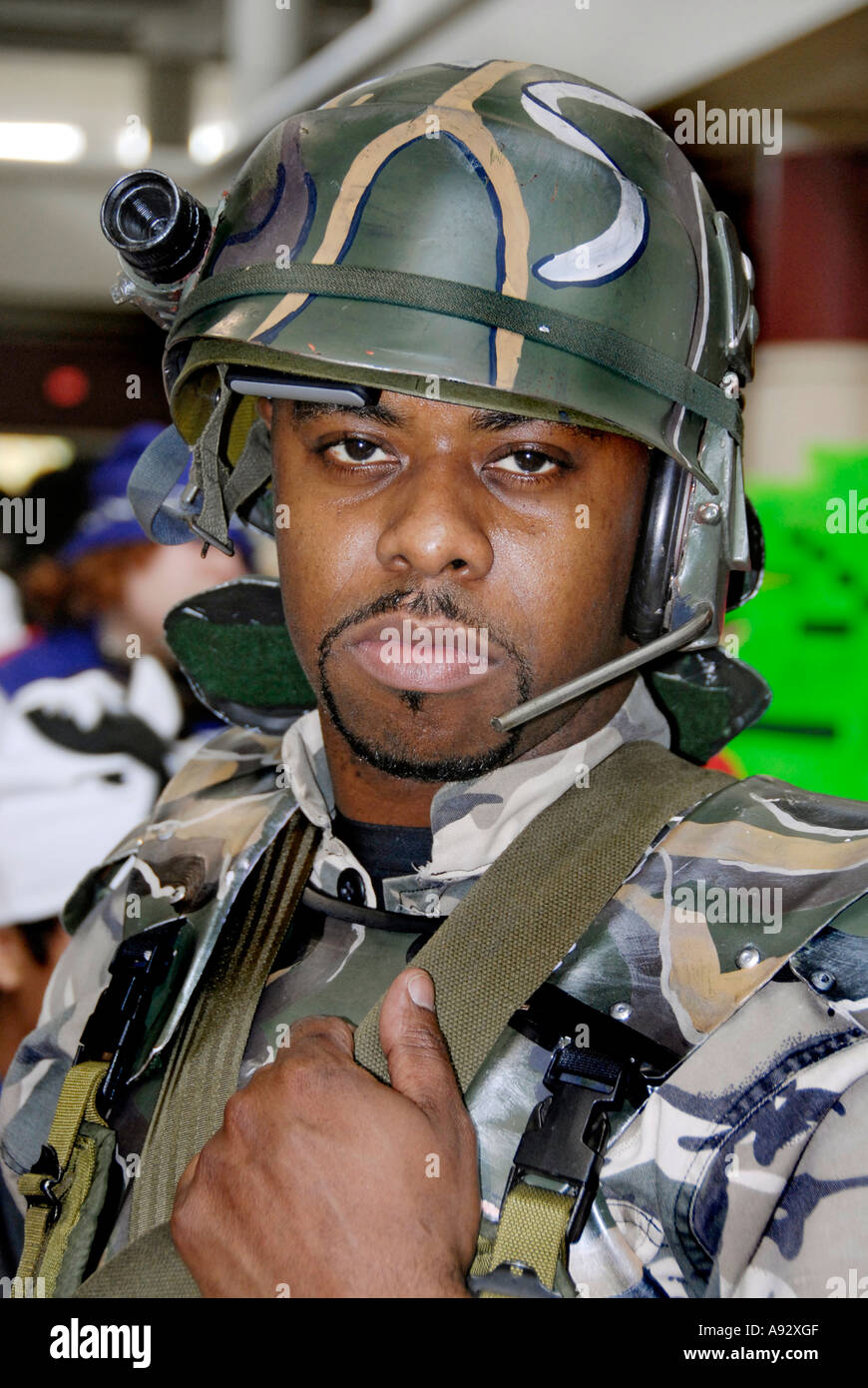 Teen gang member makes statement with dress uniforms and other symbols ...