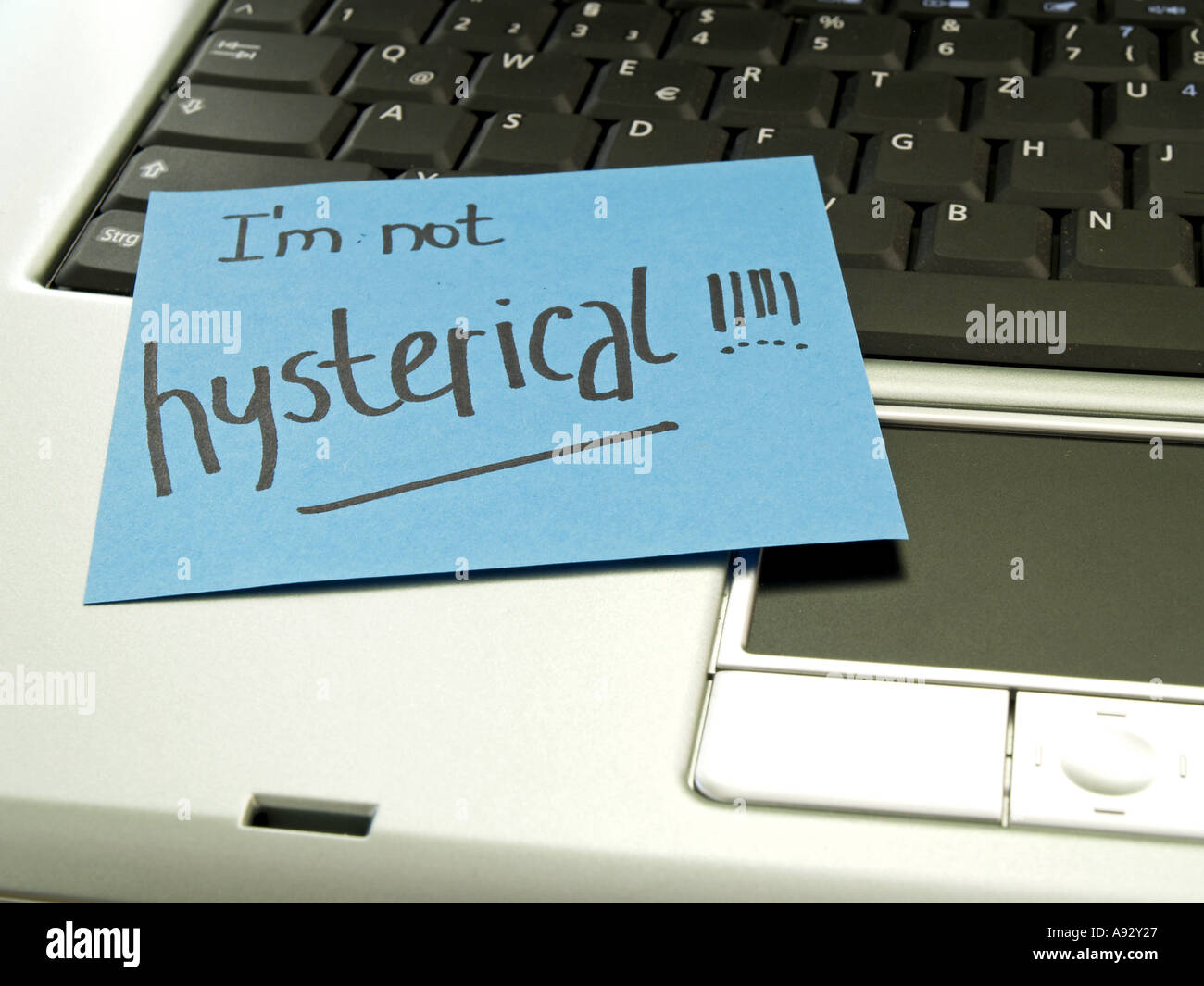 Hysterical hi-res stock photography and images - Alamy