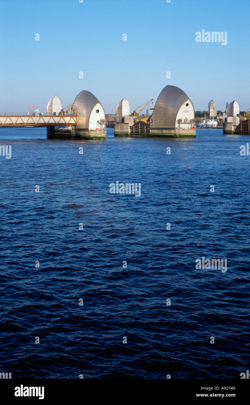 Thames Flood Barrier Woolwich London Docklands london england britain ...