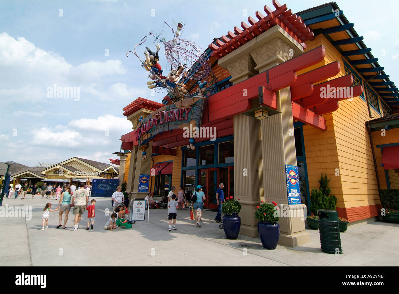 Downtown Disney Marketplace is a Disney World shopping district ...