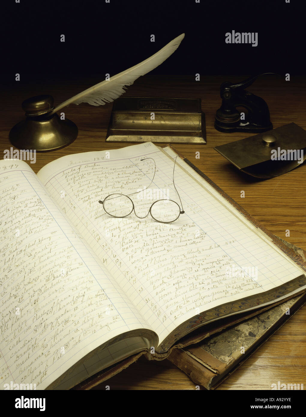 Accounting ledger hi-res stock photography and images - Alamy