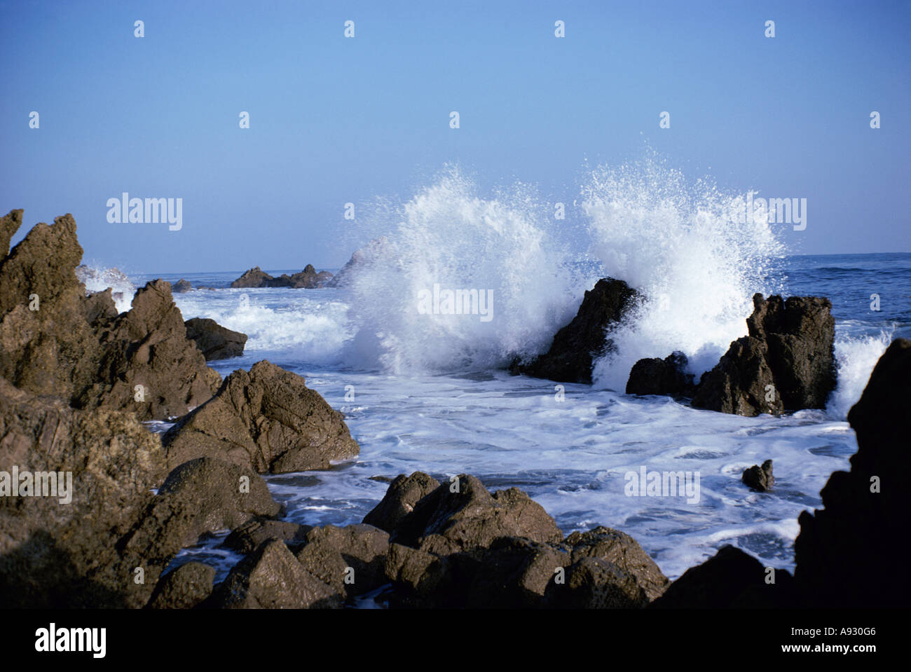 Gull Rock California USA Stock Photo - Alamy