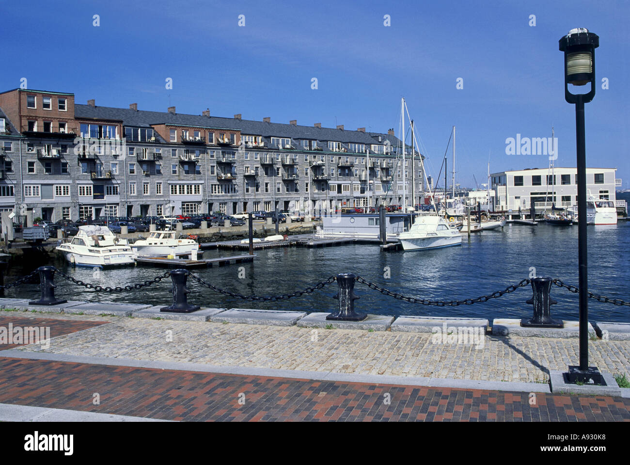 Christopher Columbus Waterfront Park Boston Massachusetts USA Stock ...