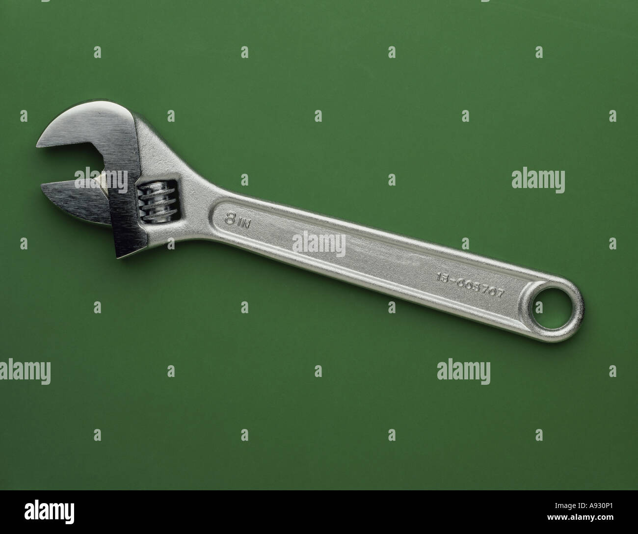 Close-up of an adjustable wrench Stock Photo - Alamy