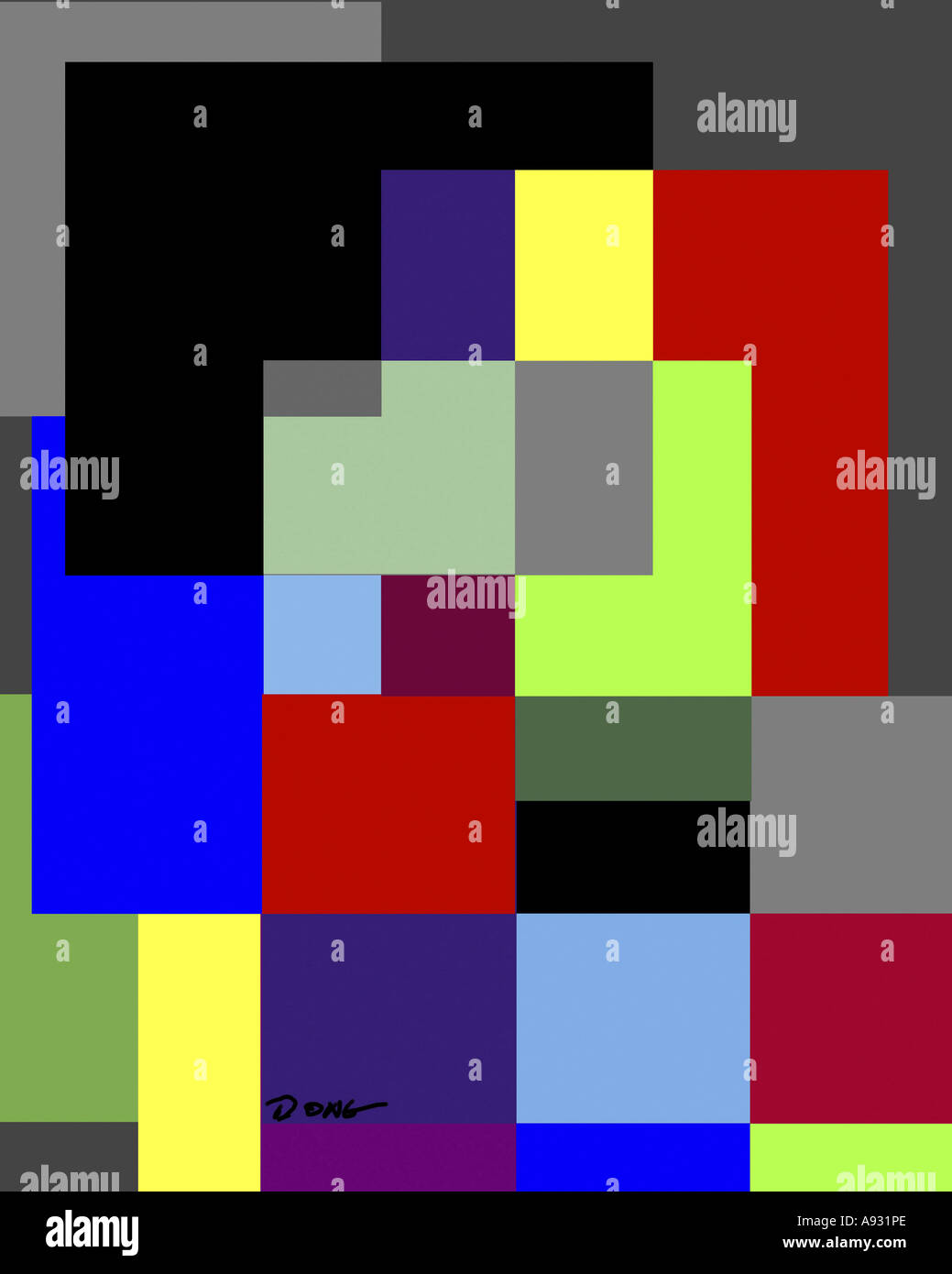 Black Box 2003 Diana Ong (b.1940 Chinese-American) Computer graphics ...