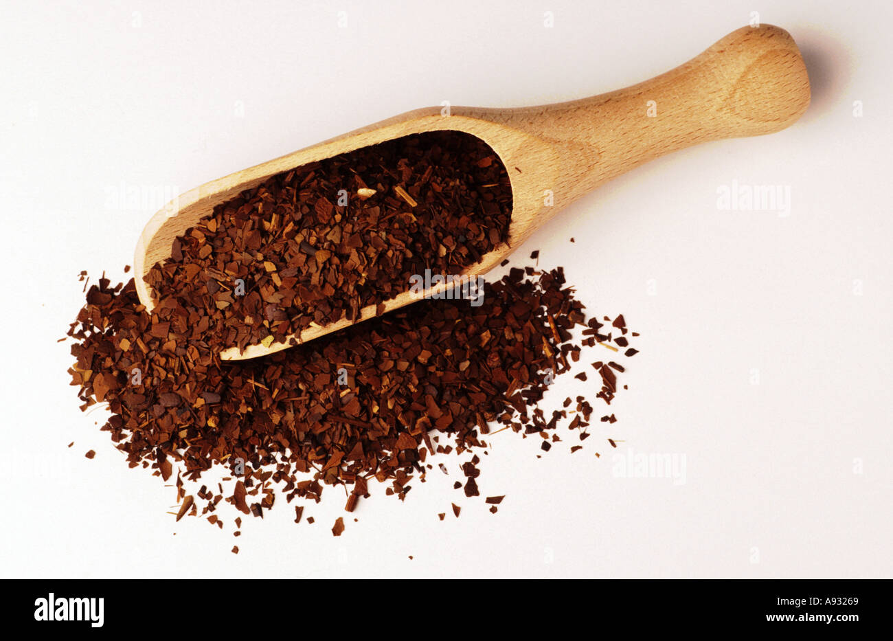 Medicinal plant tea dried leaves of Mate Illes paraguayensis Stock ...
