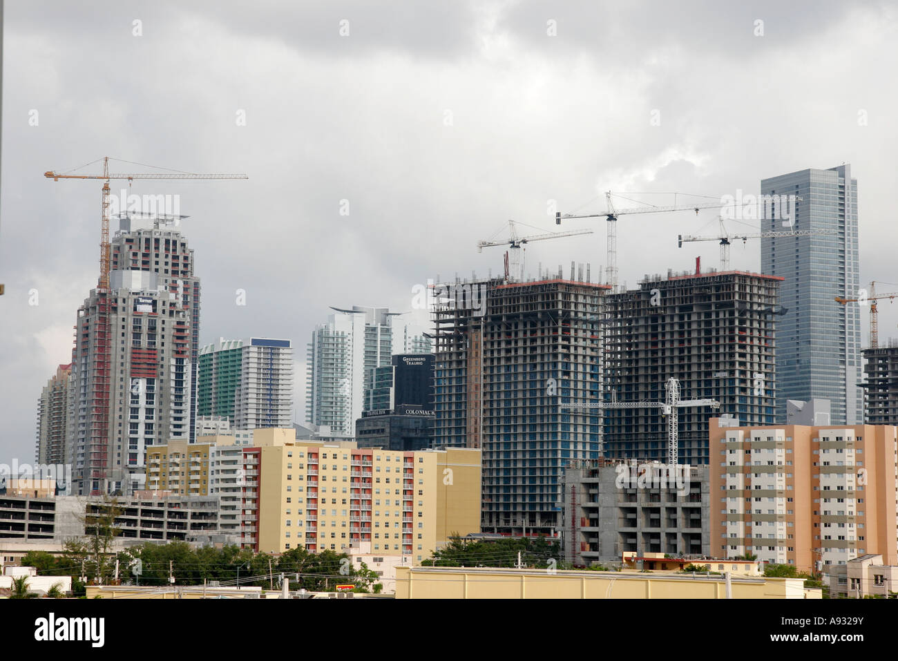 Miami Florida,high rise skyscraper skyscrapers building buildings ...
