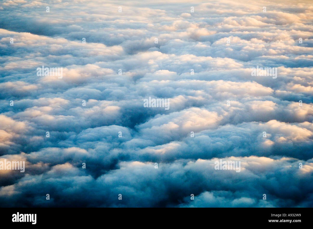 Looking down on clouds hi-res stock photography and images - Alamy