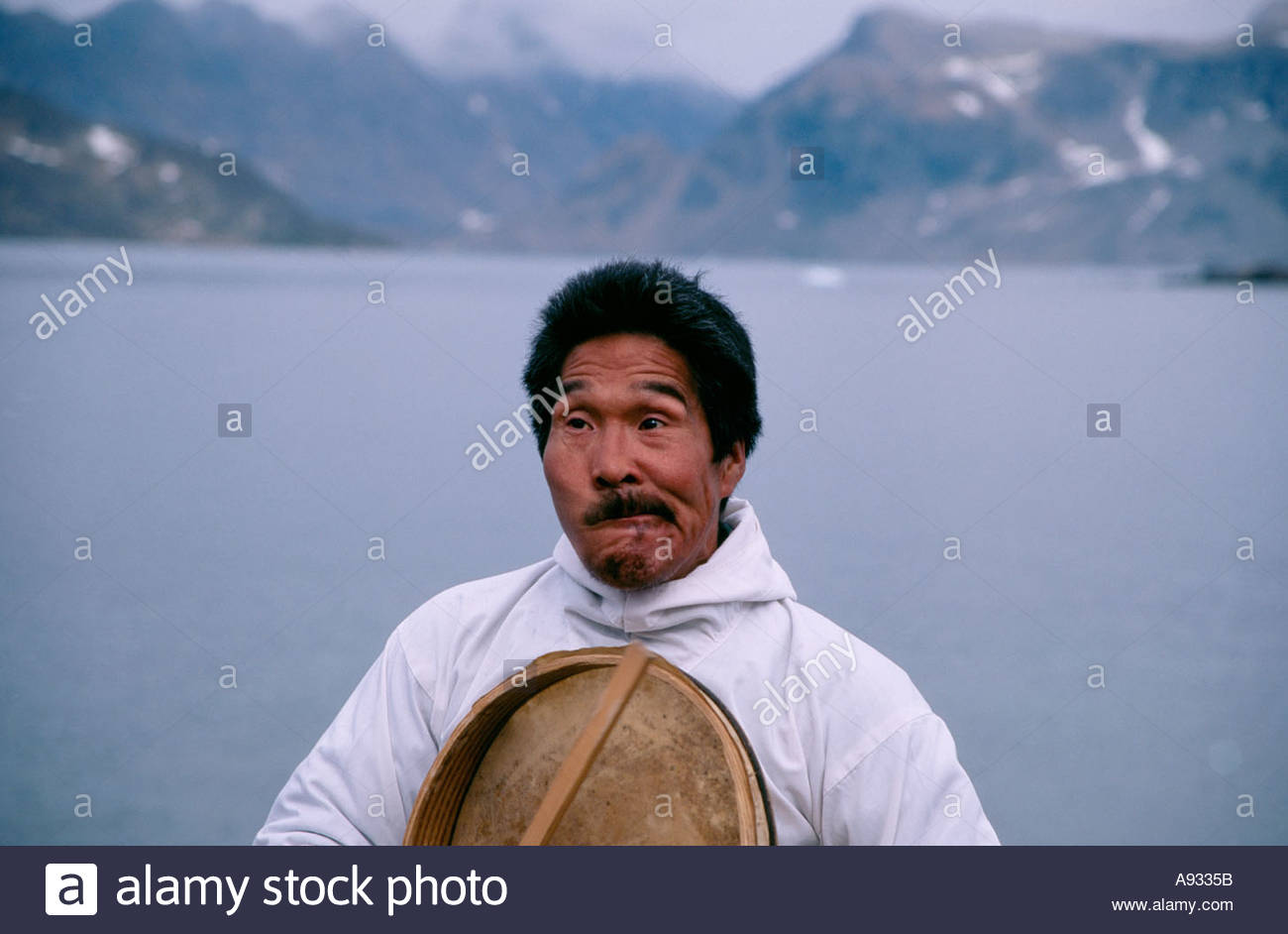 Man Men Eskimo Inuit Greenland High Resolution Stock Photography and ...