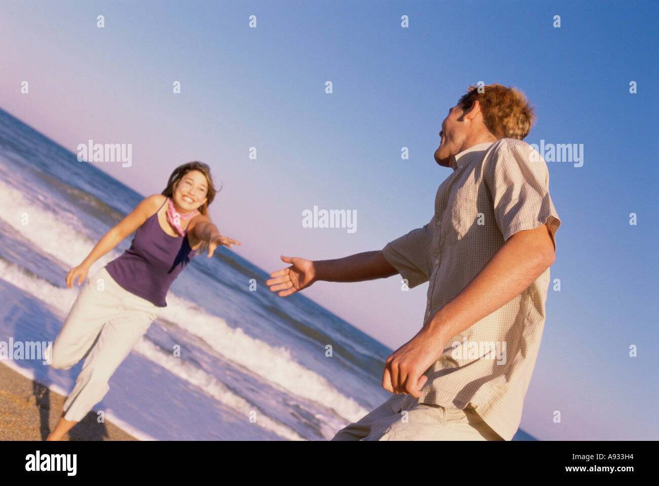 Teenager looking out at the horizon hi-res stock photography and images ...