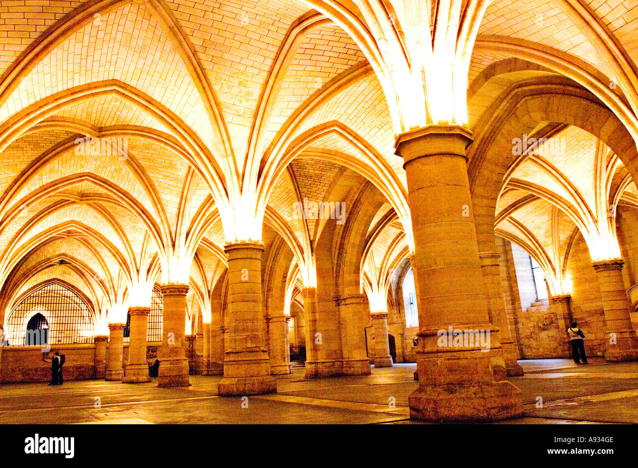 inside landmark in Paris France Stock Photo - Alamy