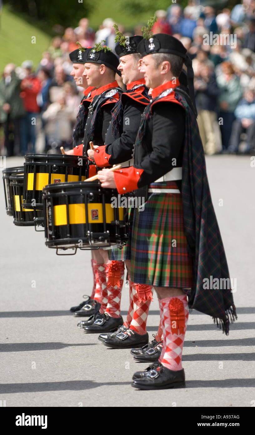 Atholl highlanders parade hi-res stock photography and images - Alamy