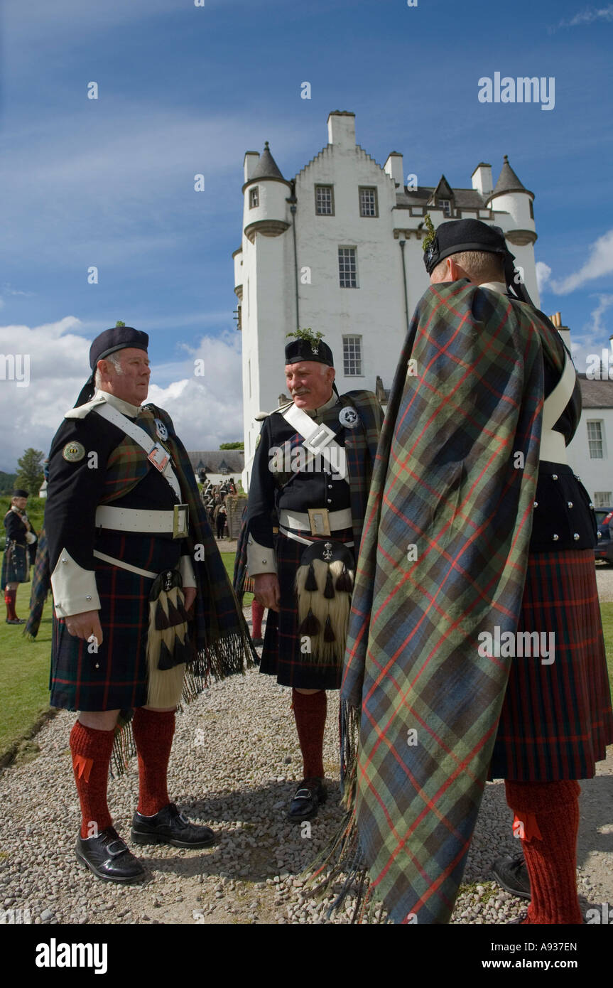Atholl Highlanders at Blair Castle Stock Photo - Alamy