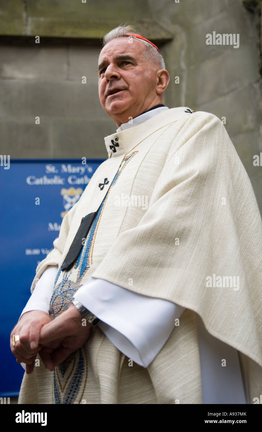 Cardinal Keith O'Brien current Archbishop of Saint Andrews and ...