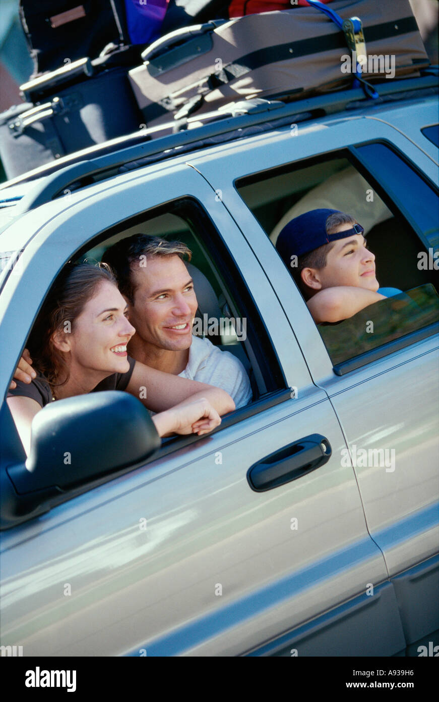 Sitting transportation looking away leaving hi-res stock photography ...