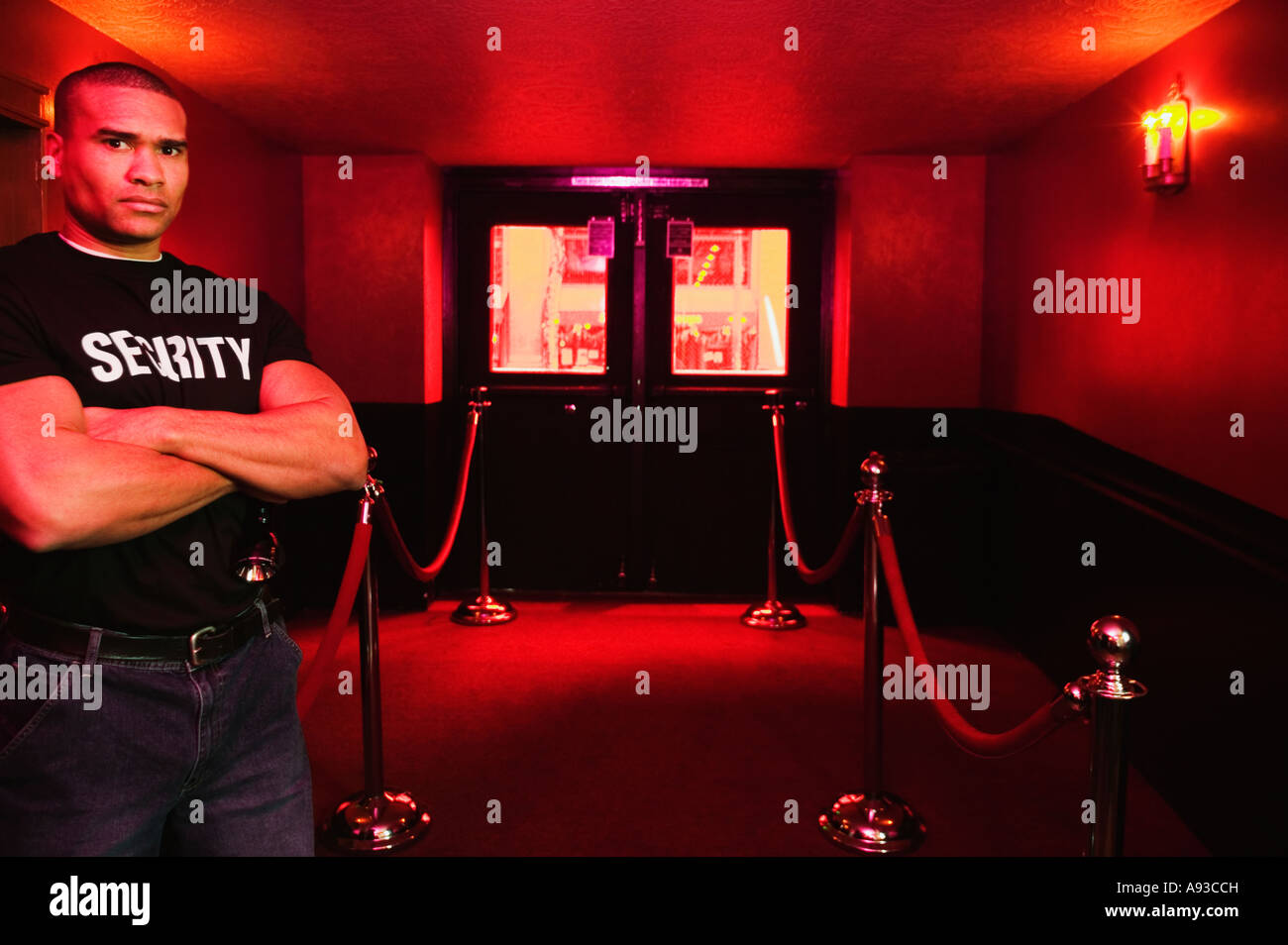 Entry bouncer hi-res stock photography and images - Alamy