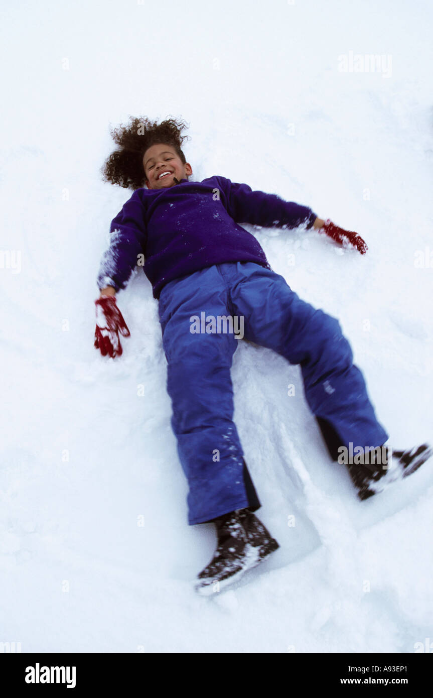 African snow angel hi-res stock photography and images - Alamy