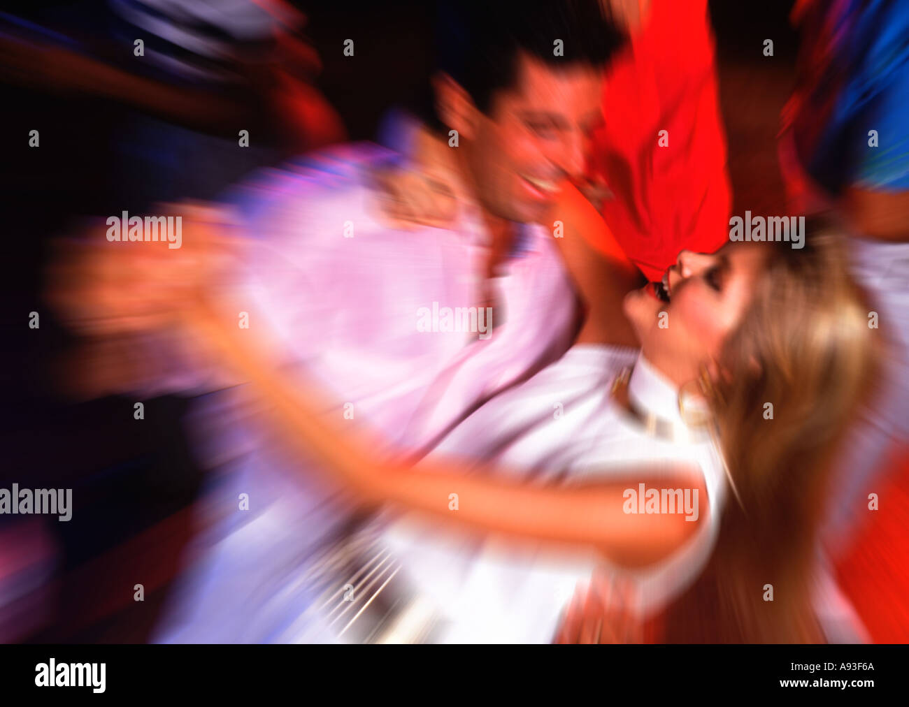 Attractive couple dance nightclub hi-res stock photography and images ...