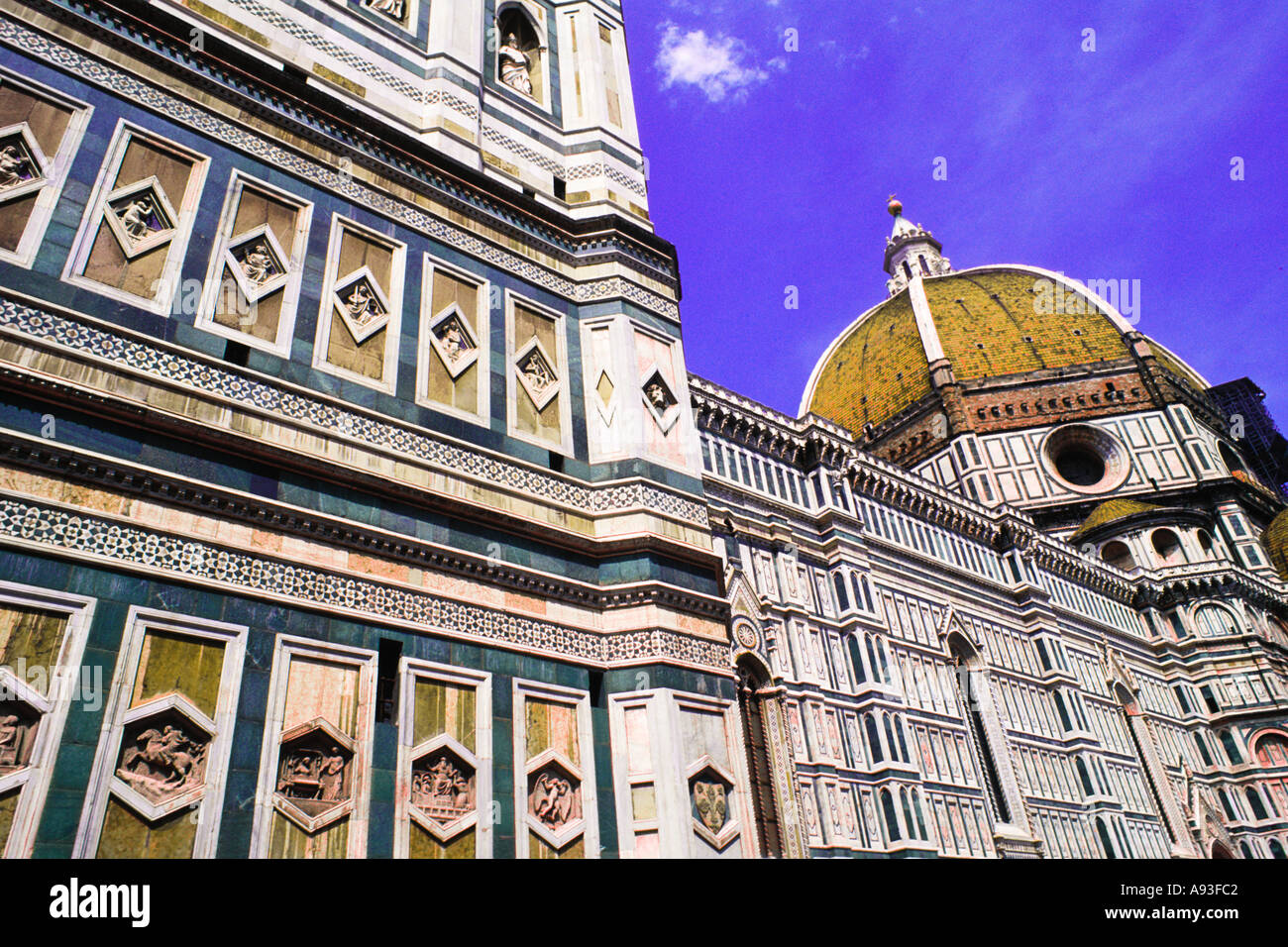 Famous Doumo Church close up in Florence Italy Stock Photo - Alamy