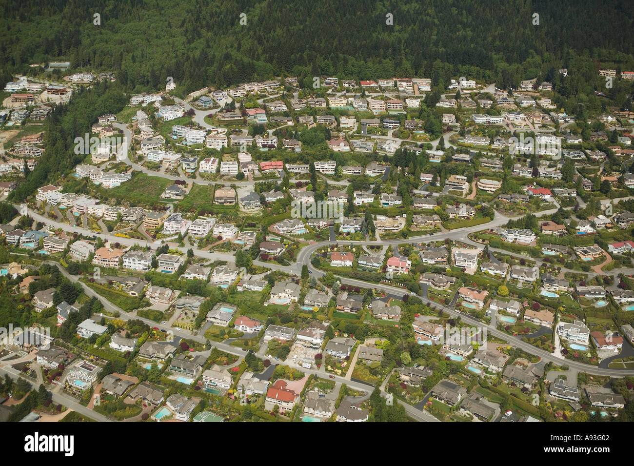 British Properties West Vancouver British High Resolution Stock ...