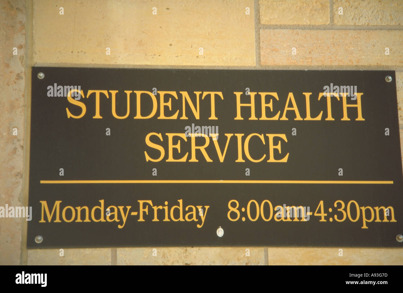 Student Health Service sign St Paul Minnesota Stock Photo - Alamy