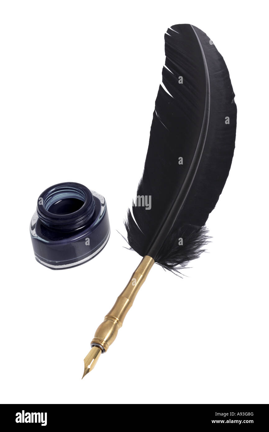 With ink Cut Out Stock Images & Pictures - Alamy