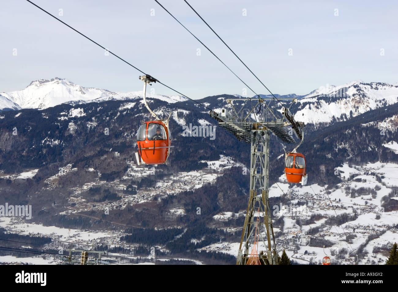 Samoens ski resort hi-res stock photography and images - Alamy