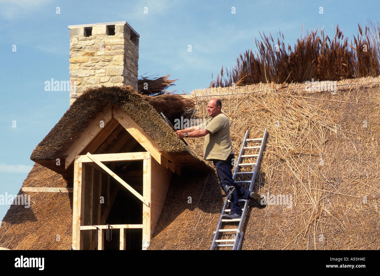 Thatcher at work hi-res stock photography and images - Alamy