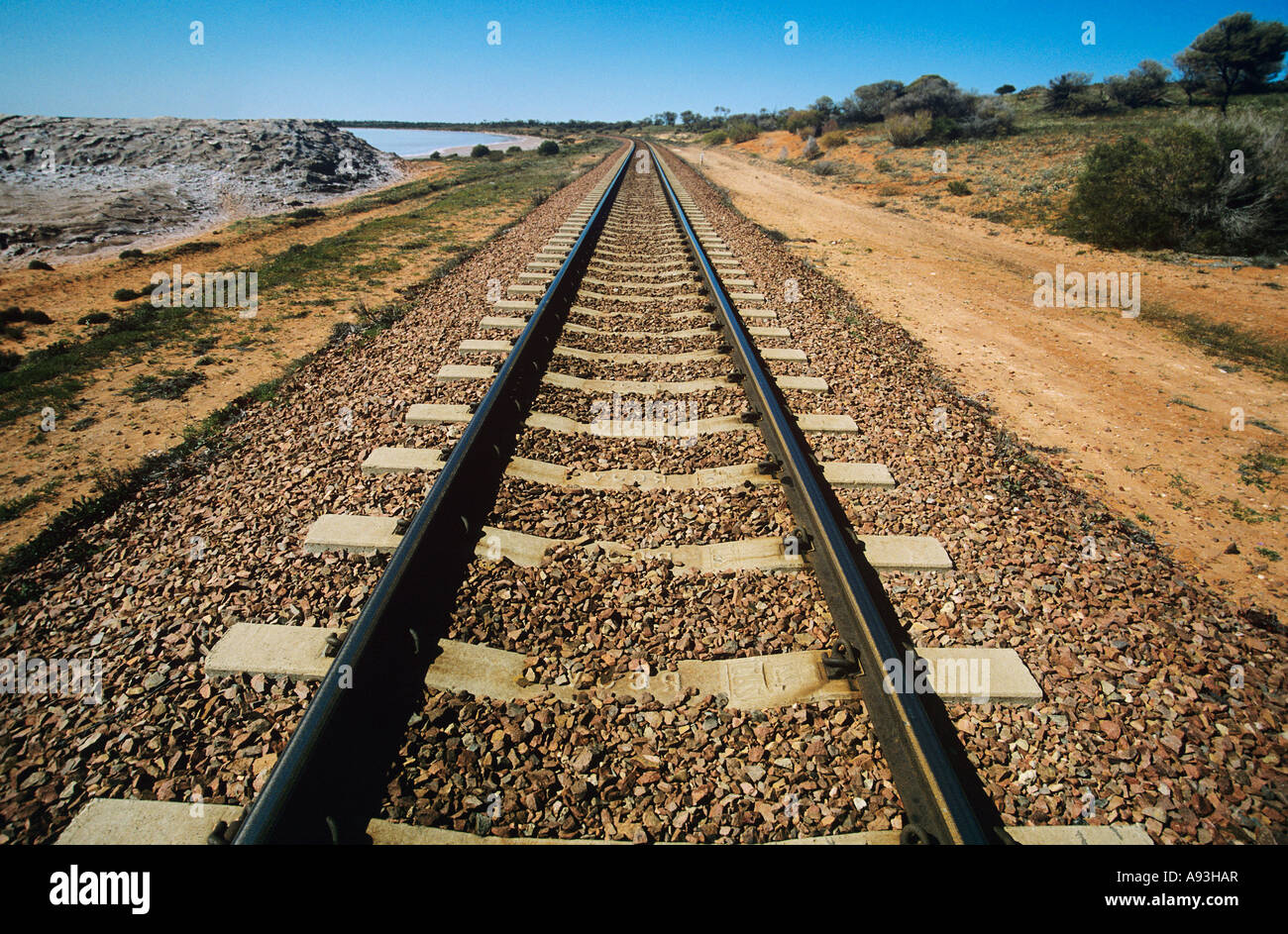 Landscape railroad hi-res stock photography and images - Alamy