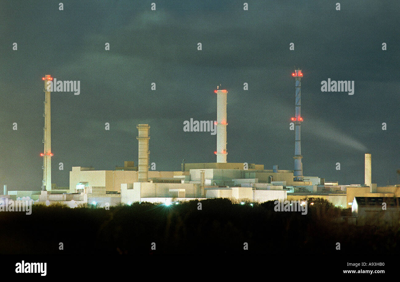 COGEMA Nuclear reprocessing plant Cap La Hague Cherbourg France Stock ...