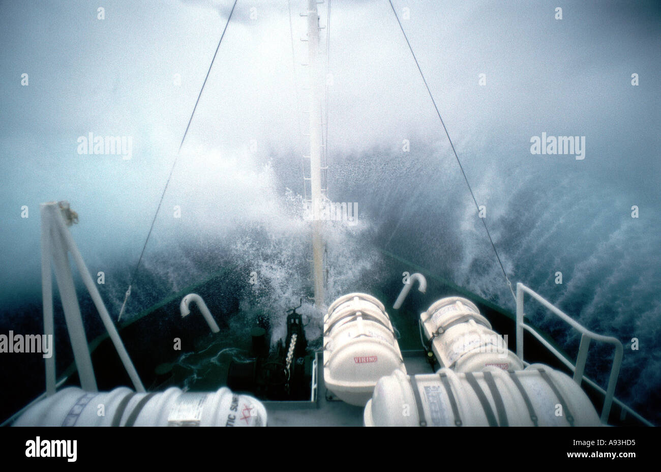 Ships Bows in Heavy Weather in the Southern Ocean Stock Photo - Alamy