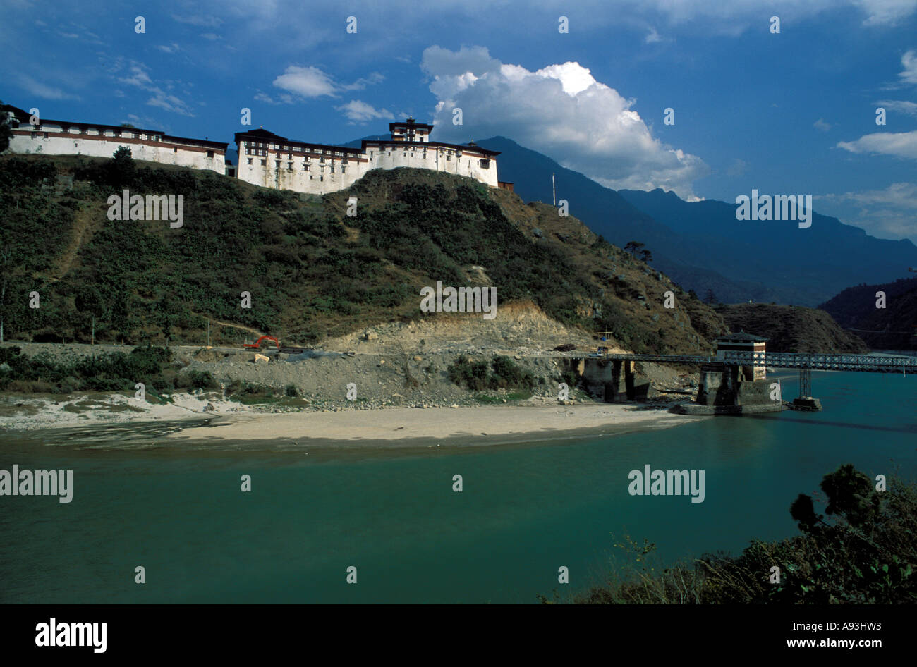 Wangdue dzong hi-res stock photography and images - Alamy