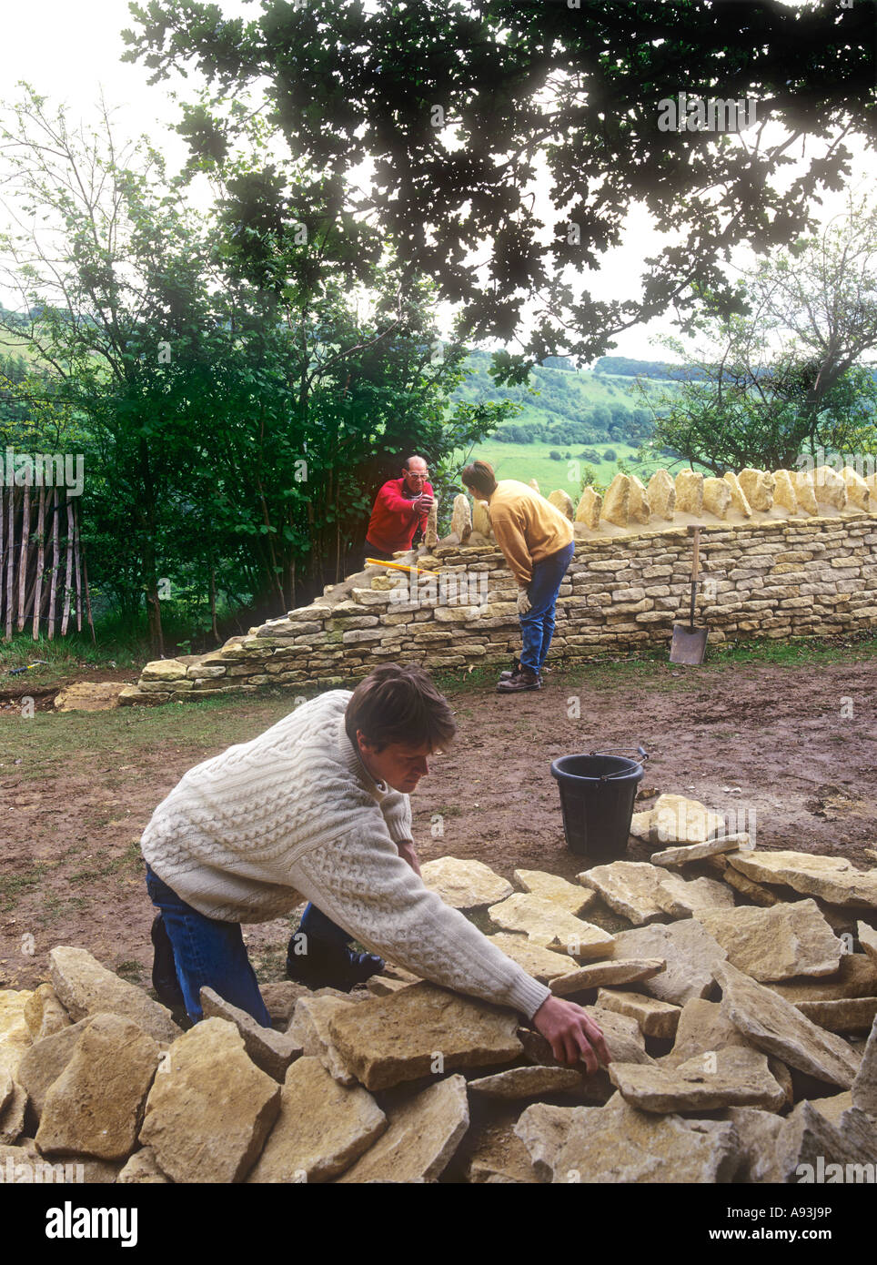 Traditional field build walling rural hi-res stock photography and ...