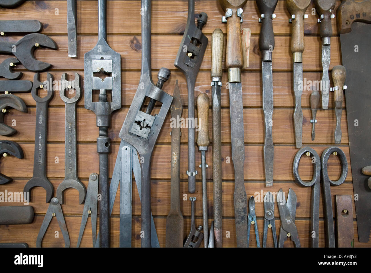 Tools used in working steam train workshop Forest of Dean ... Tools used in working steam train workshop Forest of Dean ...