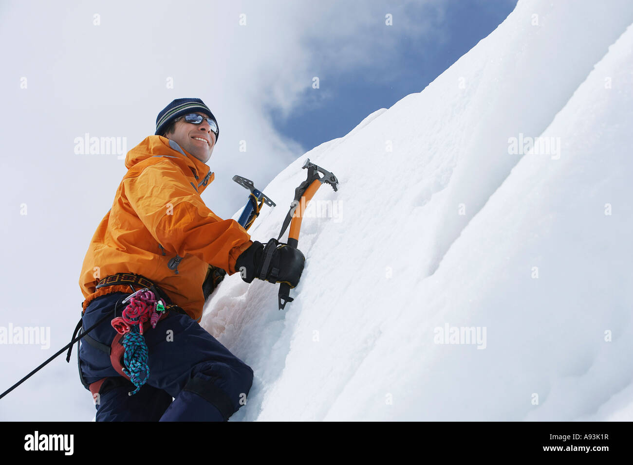 Mountaineering snow man pick hi-res stock photography and images - Alamy