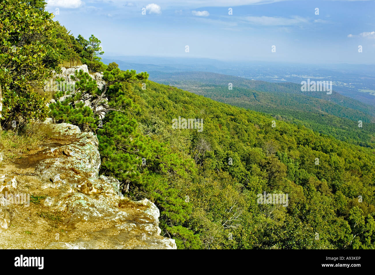 Scenic of the Ozark National Forest in Arkansas Stock Photo - Alamy