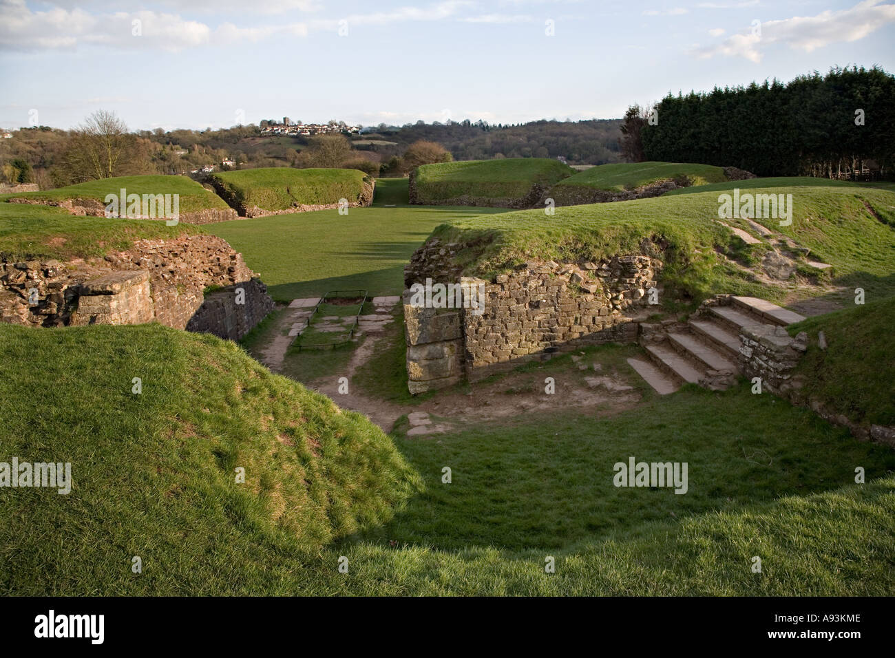 Caerleon amphitheatre hi-res stock photography and images - Alamy