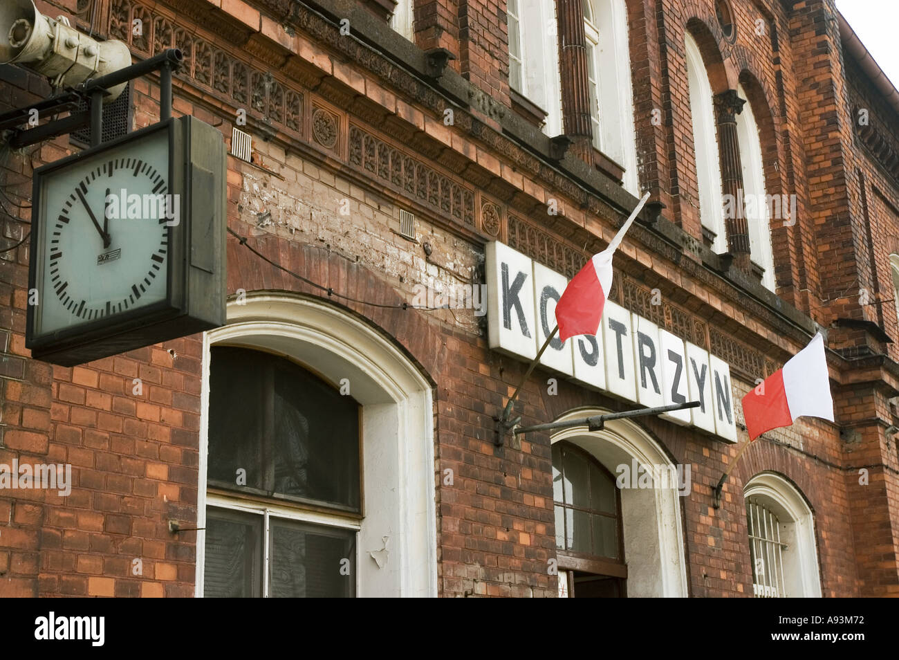 KOSTRZYN kuestrin küstrin kustrin POLAND polen ODER river lubuskim ...
