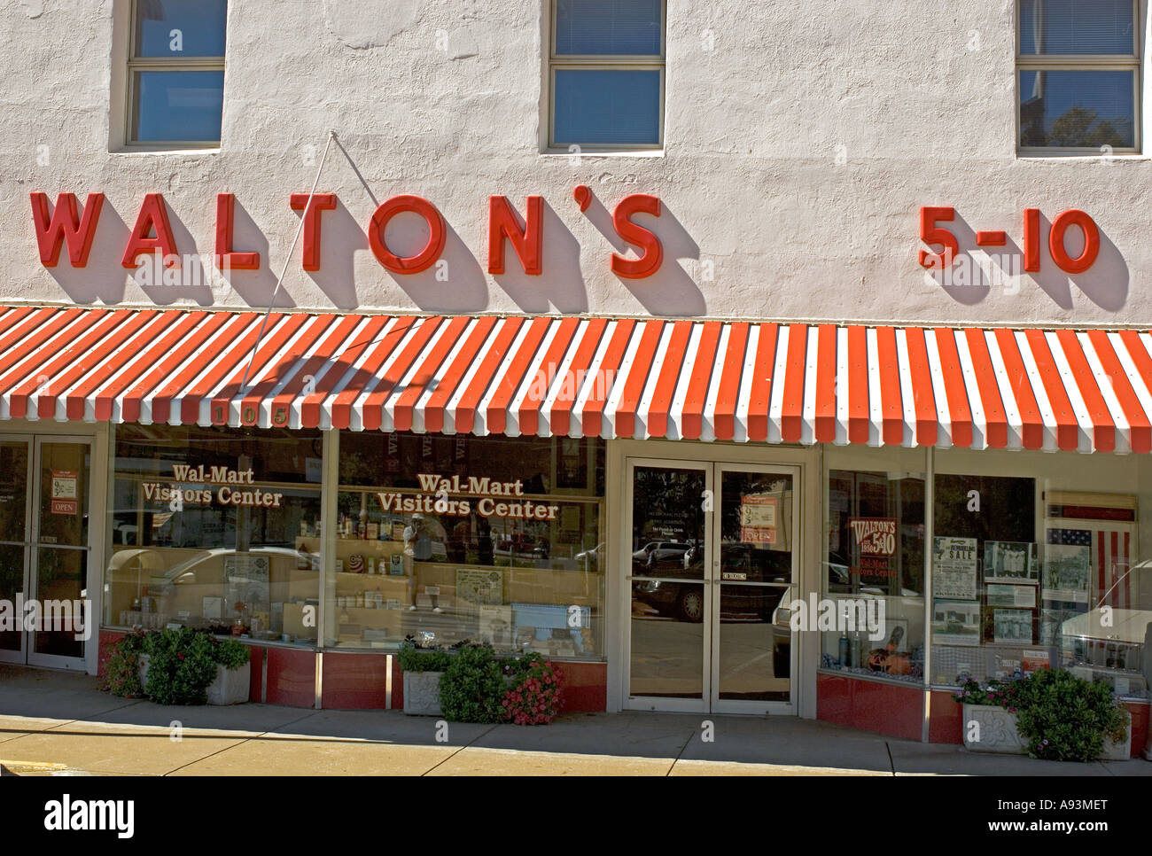 The Wal Mart Visitor Center in Bentonville AR Stock Photo - Alamy