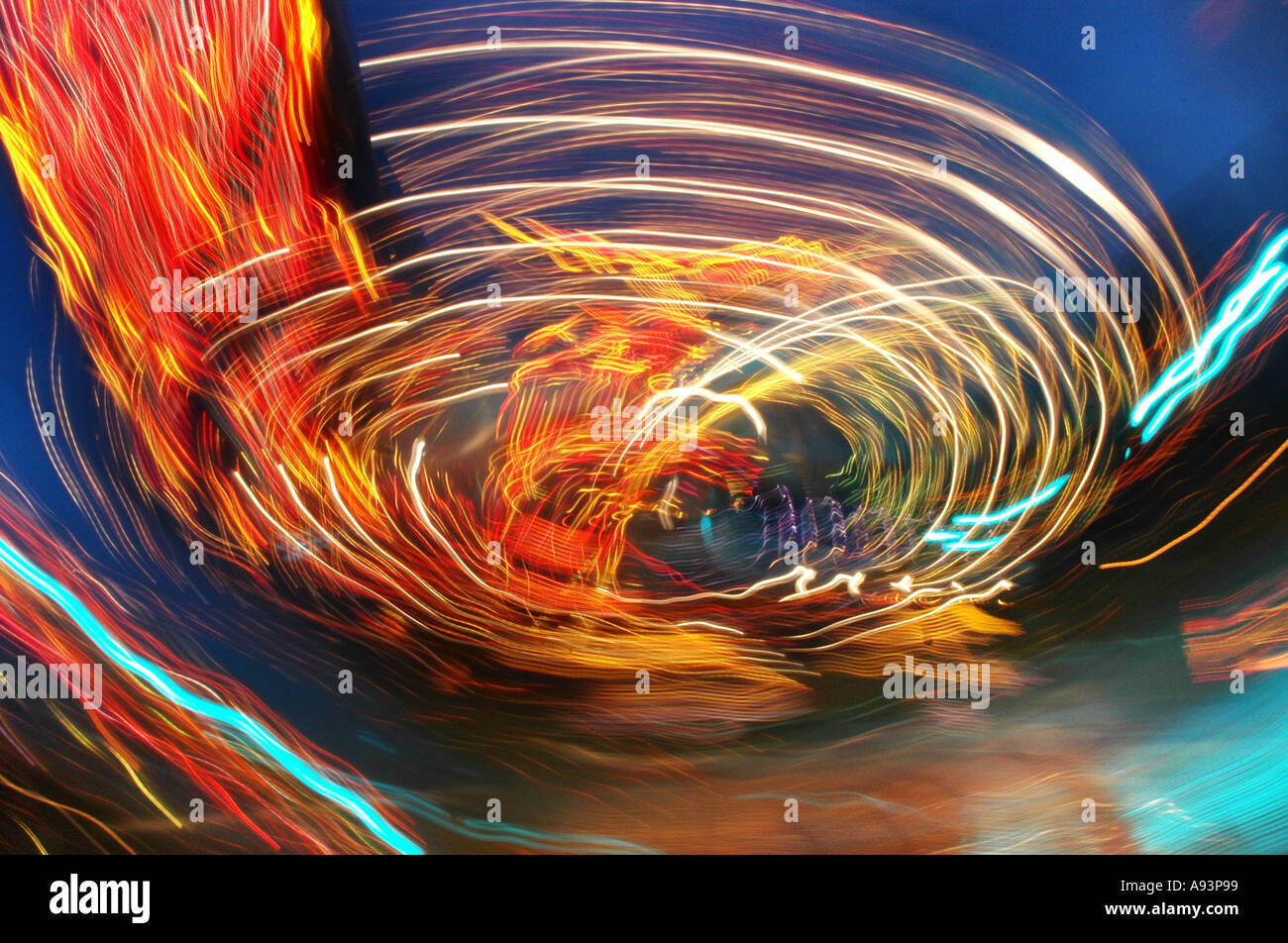 Neon blue light effects animation hi-res stock photography and images ...