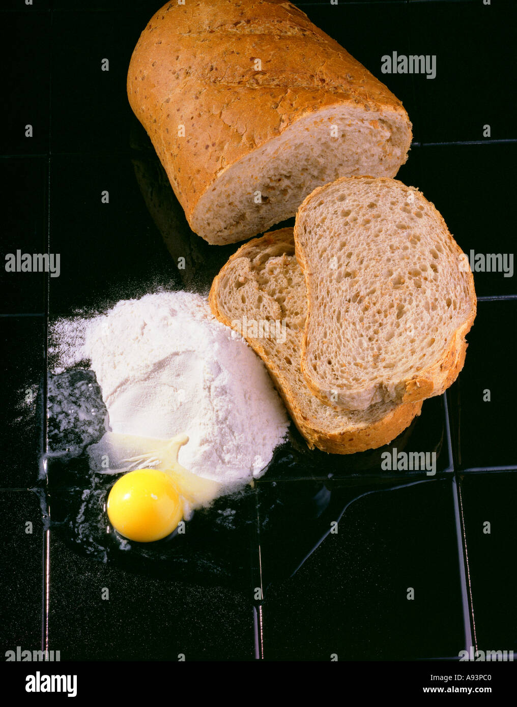 Bread egg Cut Out Stock Images & Pictures - Alamy