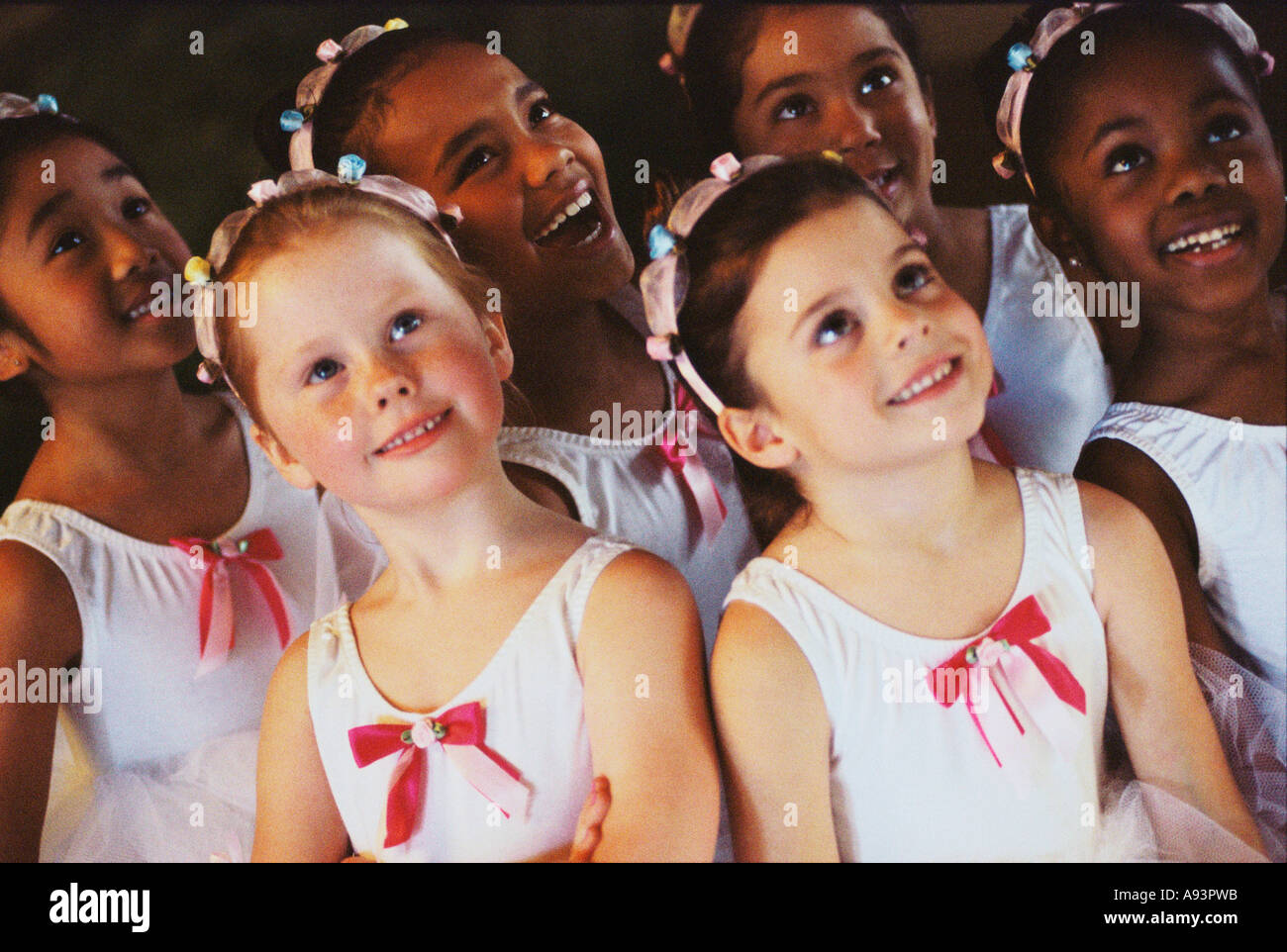 Tween group laugh hi-res stock photography and images - Alamy