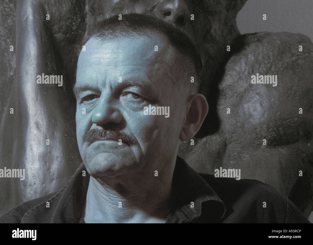 Alfreds Hrdlicka sculptor and artist Stock Photo - Alamy