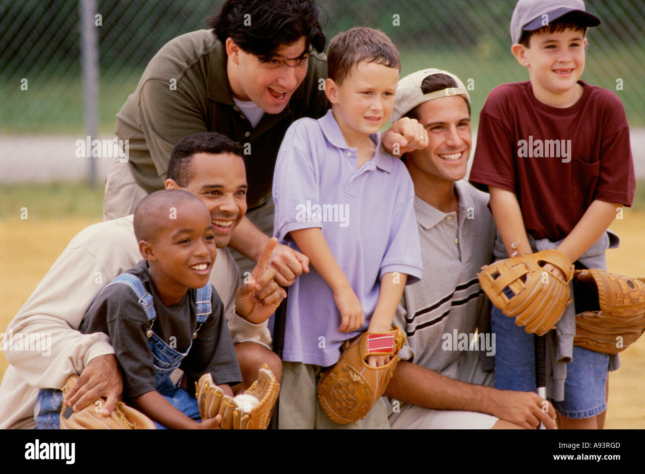 Baseball player smiling in field hi-res stock photography and images ...