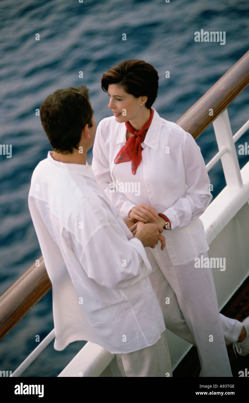 Man standing on ship deck hi-res stock photography and images - Alamy
