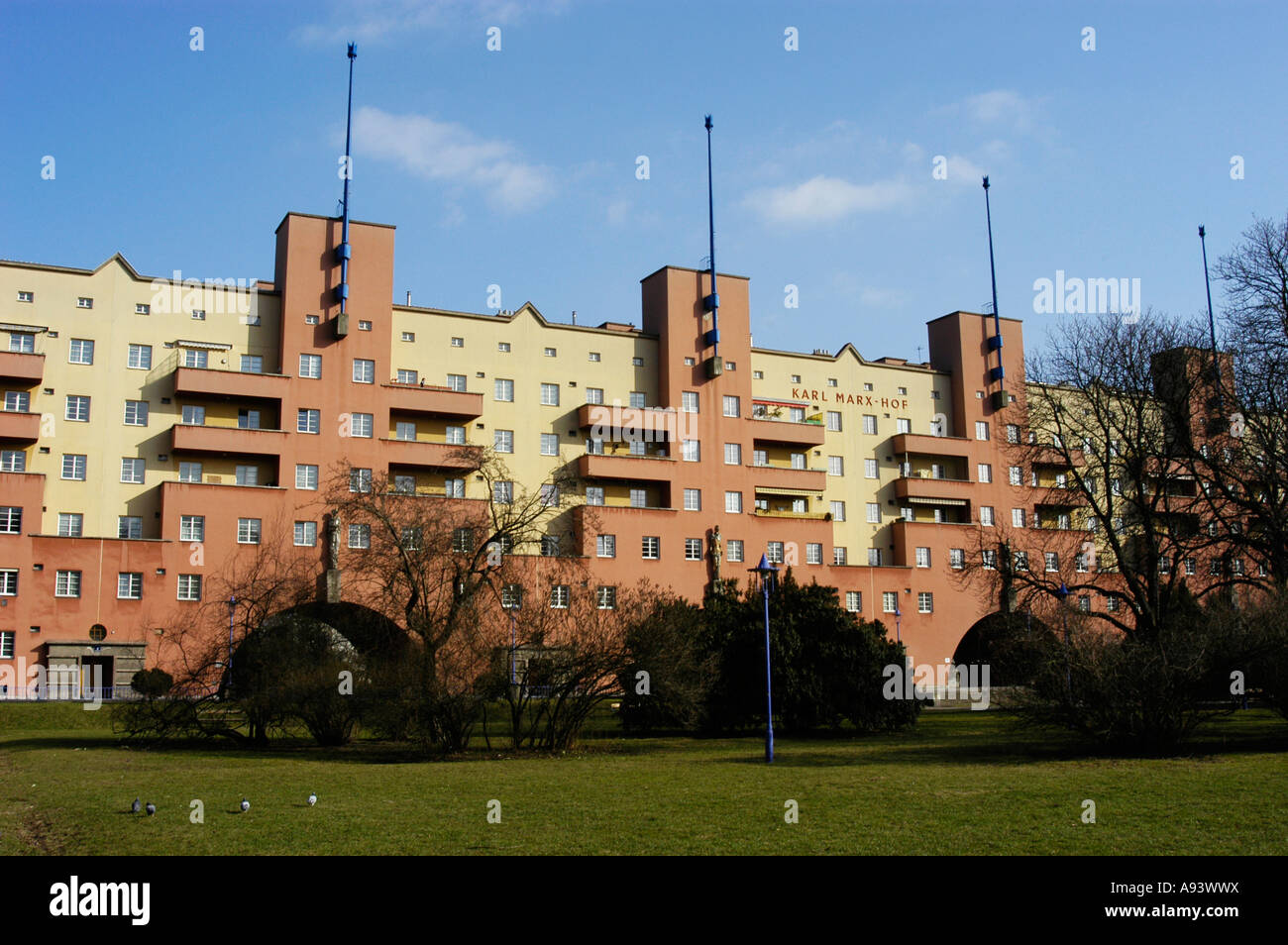 Karl Marx yard Stock Photo - Alamy