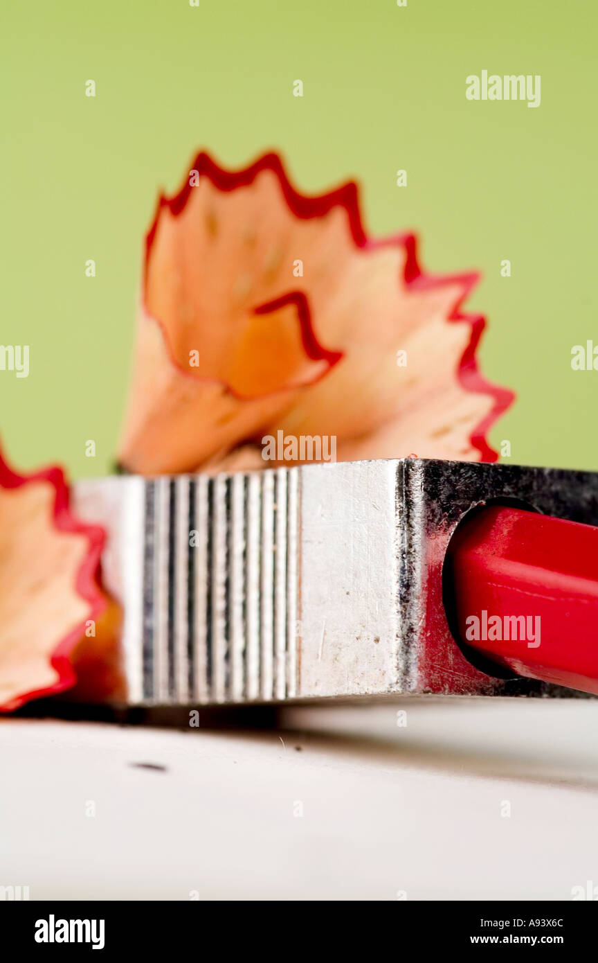 Pencil shaving words hi-res stock photography and images - Alamy