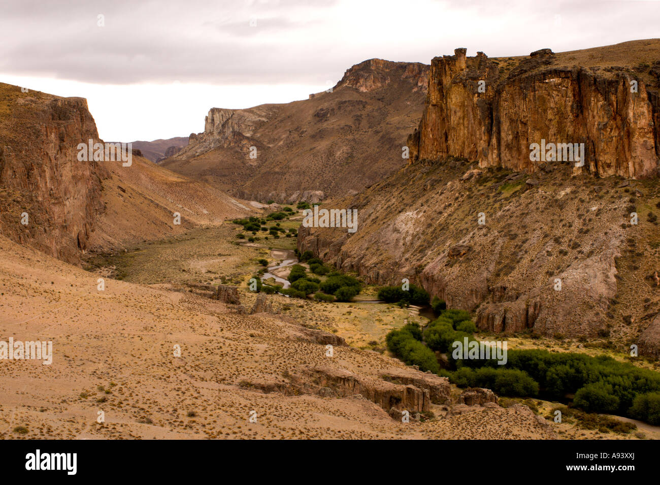 Rio Pinturas Canyon, Cave of the Hands, Patagonia, Province of Santa ...